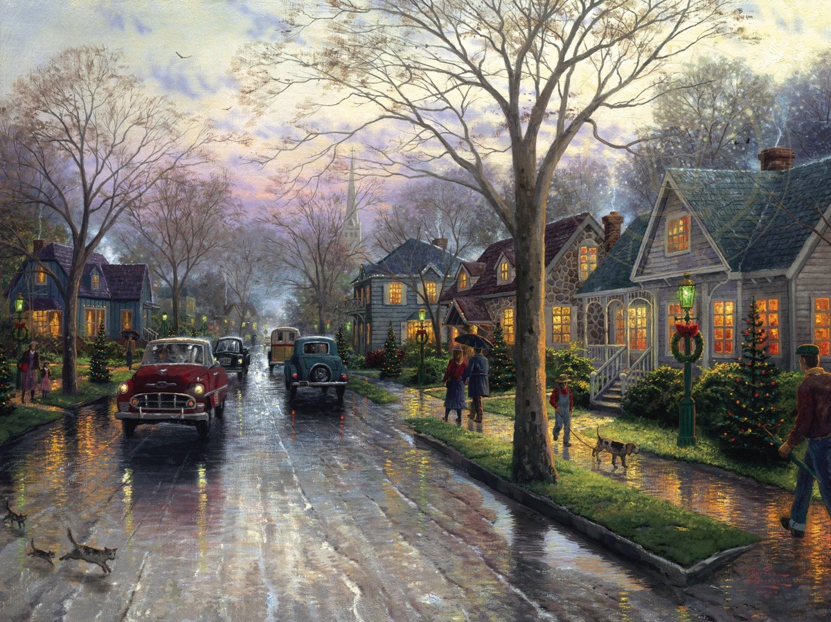Thomas Kinkade (1958-2012) | The Painter of Light | Tutt'Art@ | Pittura ...