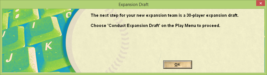 The Game Designer: Creating an Expansion Team (Baseball Mogul)