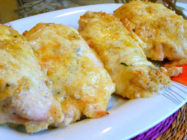 GARLIC BUTTER CHEDDAR CHICKEN