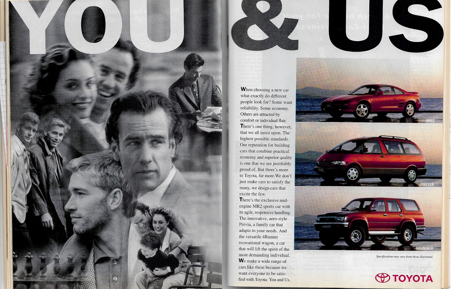 Spotted...cars in Moscow: Car Ads in Magazines 1990s