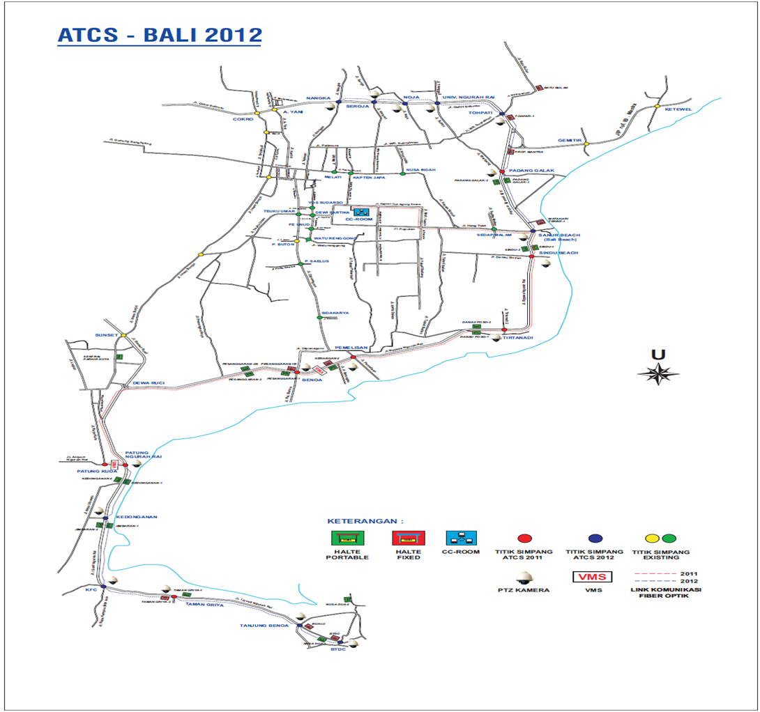 PETA ATCS ~ Pusat Pengendalian Lalu Lintas PROVINSI BALI