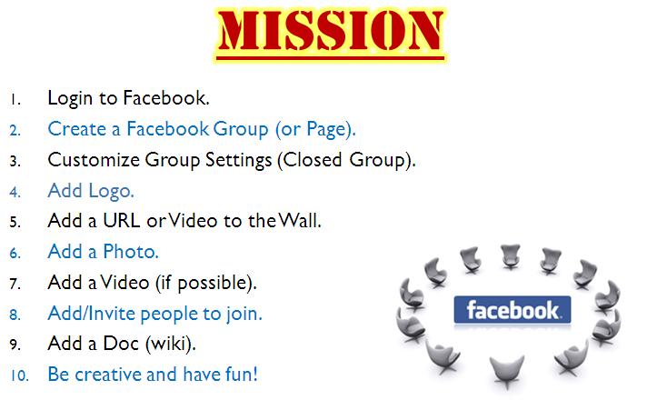 Social Media & Web 2.0 for Learning: Facebook