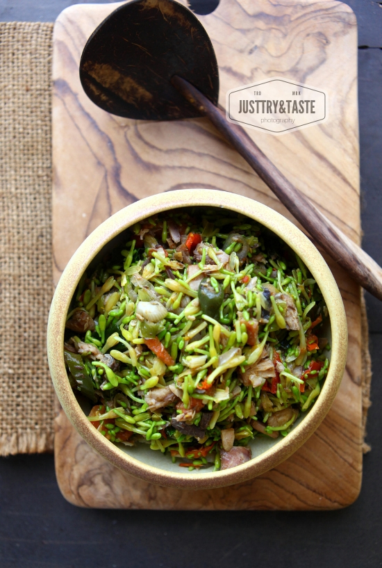 Resep Tumis Bunga Pepaya Ikan Tongkol | Just Try & Taste