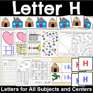 Letter H Activities
