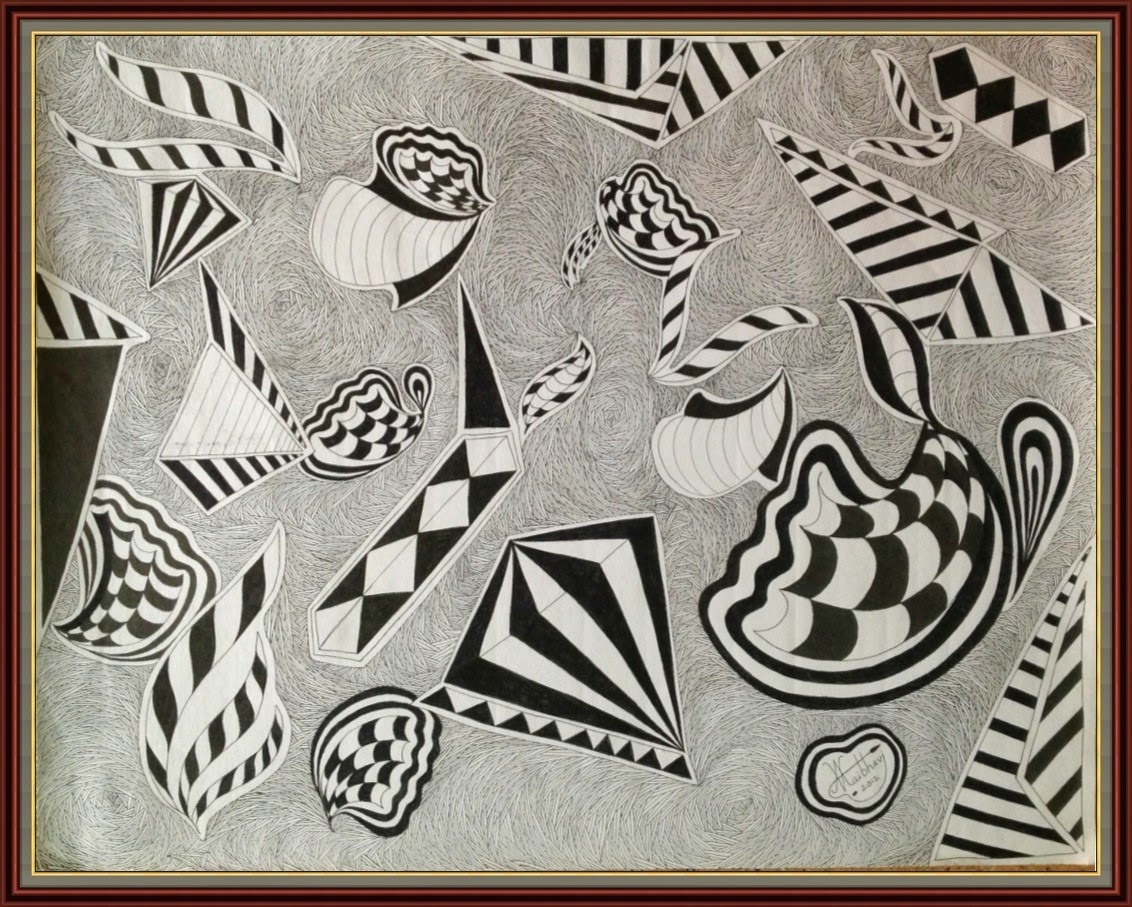 art4mheart: An Abstract Line Drawing