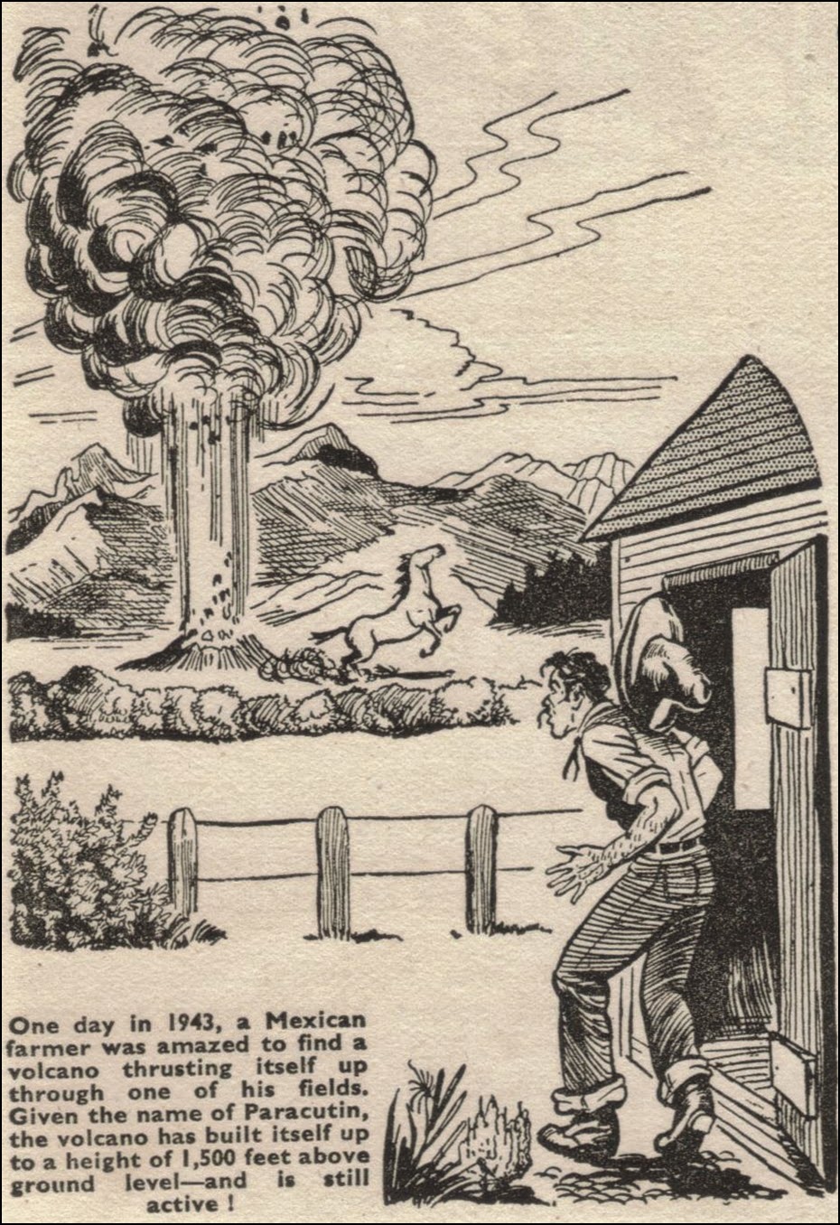 67 Not Out: The Weird Case Of The Volcano Which Popped Up From A Corn Field