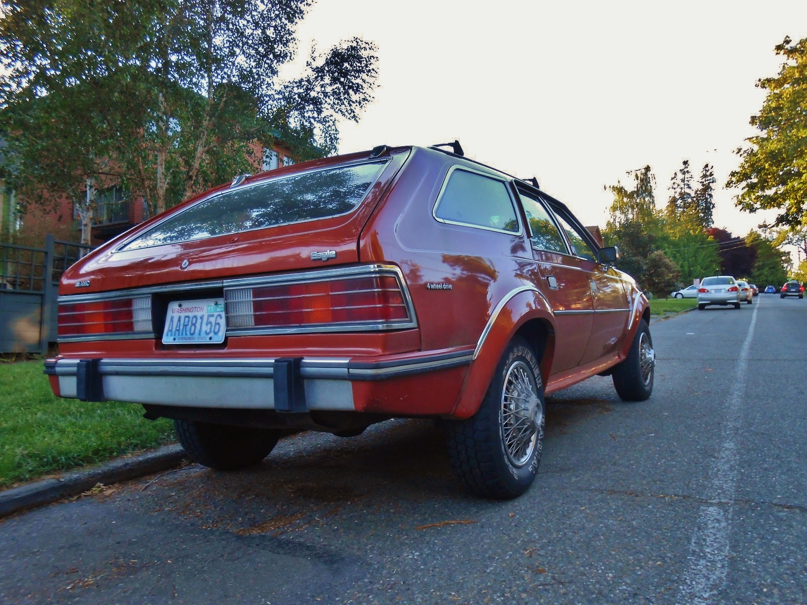 Seattle's Parked Cars: 1985 AMC Eagle 4x4 Wagon