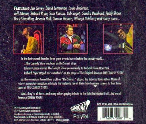 Vintage Stand-up Comedy: Various Artists - 20th Birthday Of The Comedy ...