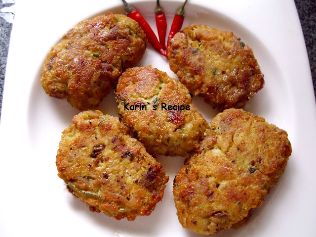 Karin's Recipe: Perkedel Kentang Daging (Potato & Meat Frikadeller)