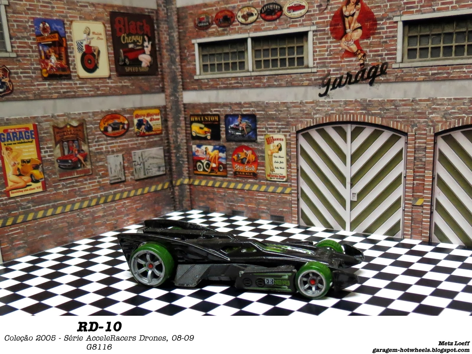 Garagem Hot Wheels: RD-10