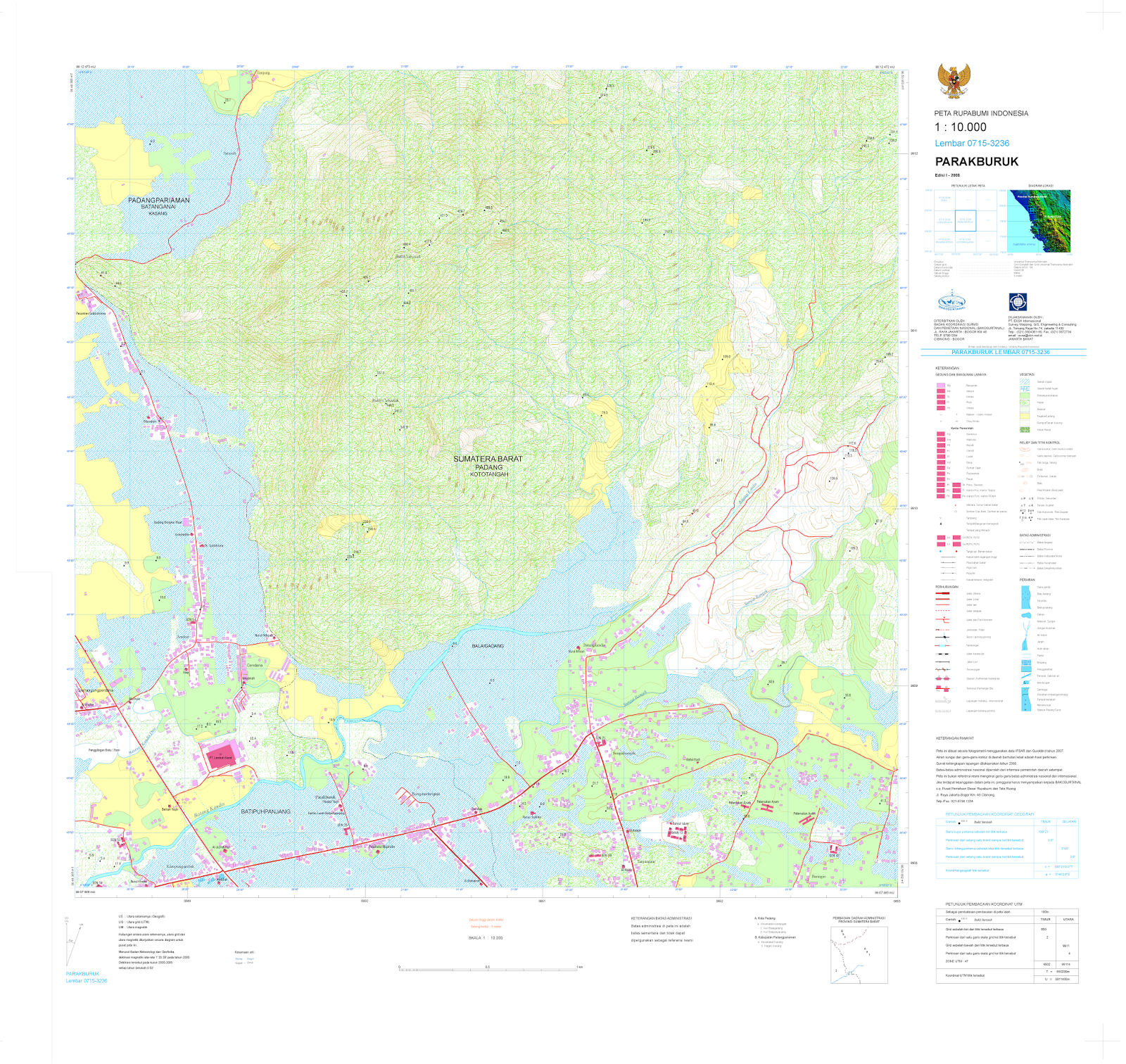 IPAMAS JAKARTA: Peta RBI [Topografi]