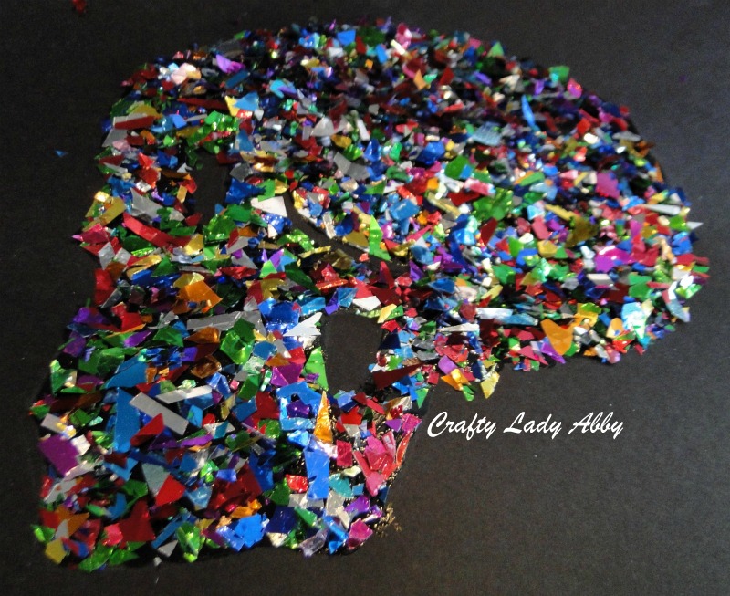 Skull-A-Day 5.0 - Tutorial - Dia de la Abby: #68 Confetti Skull