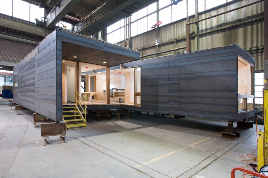 1100 sqft Kullman Frame System Modular House, Michigan: Prefab Modular ...