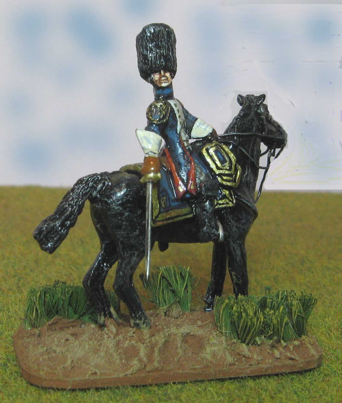 One man and his brushes.: "Heads up, gentlemen, these are bullets, not ...