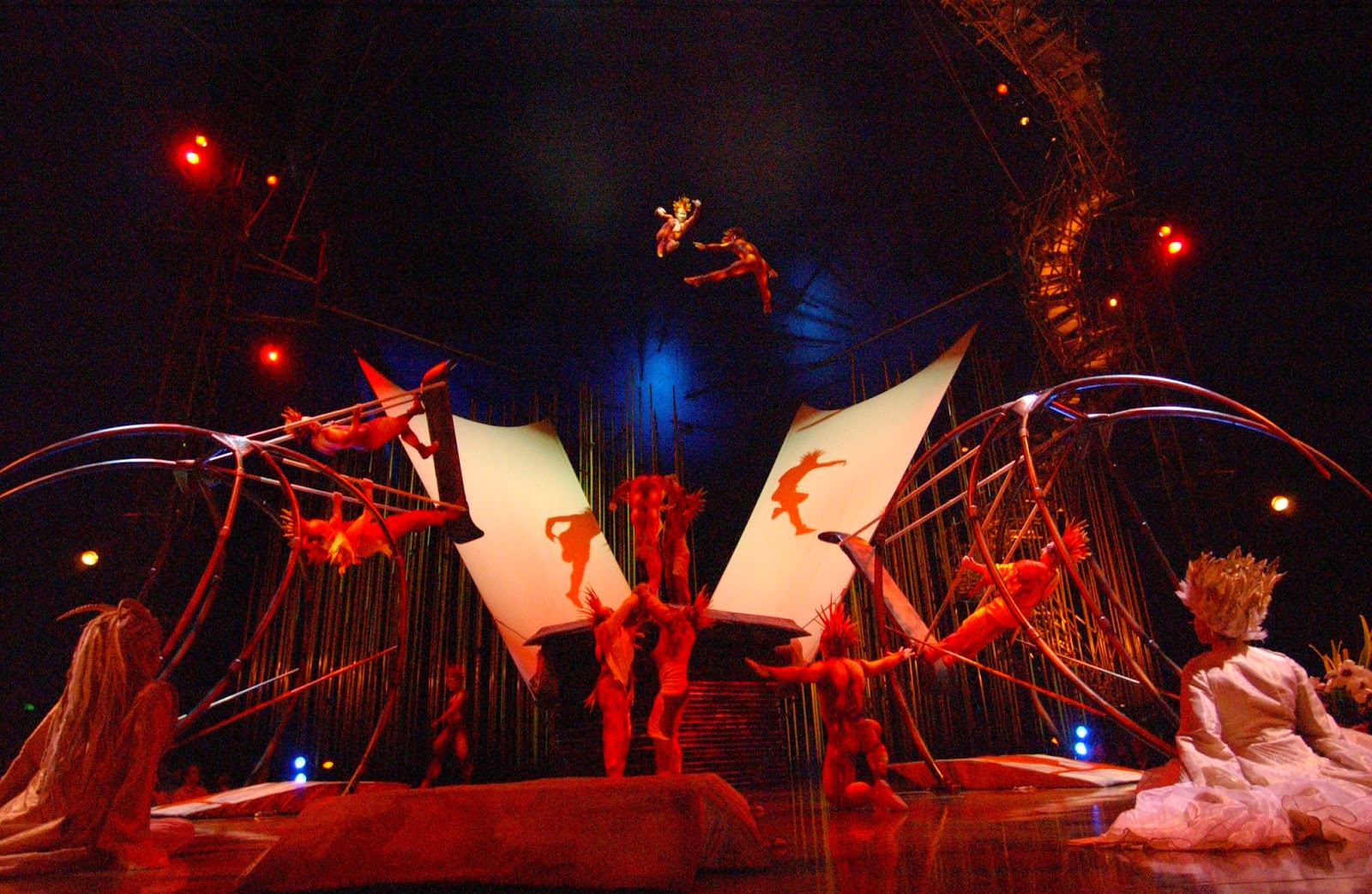 Reflections in the Light: Off-Broadway Theater Review: Cirque du Soleil ...