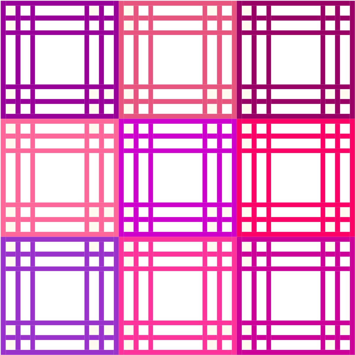 Happy Quilting: 100 Blocks Blog Tour - Plaid Squared