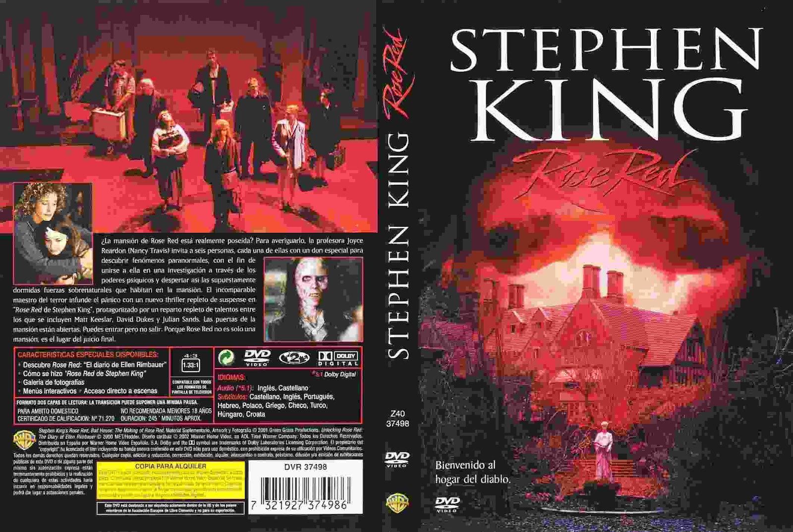 VIDEOCLIPS - ACTUALIZADO 04 / JULIO /2020: STEPHEN KING ROSE RED