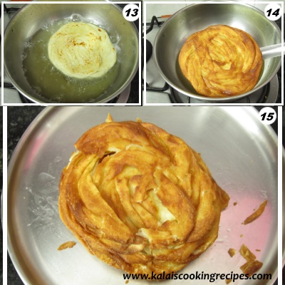 KALAI'S COOKING RECIPES: Virudhunagar Ennai Parotta | Poricha Parotta ...