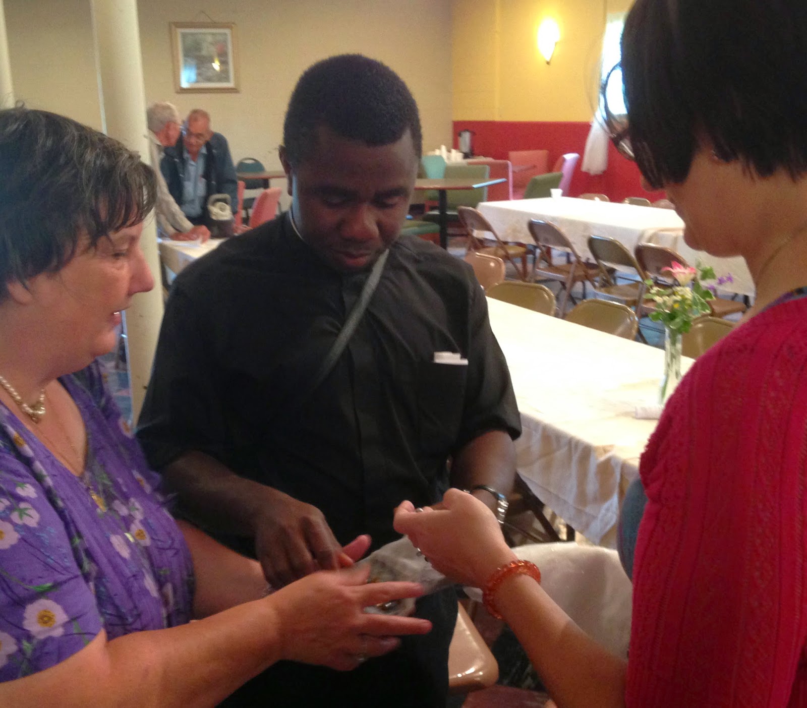 Designs by Birgit: A New Priest, Nigerian Praise Songs, and Pentecost