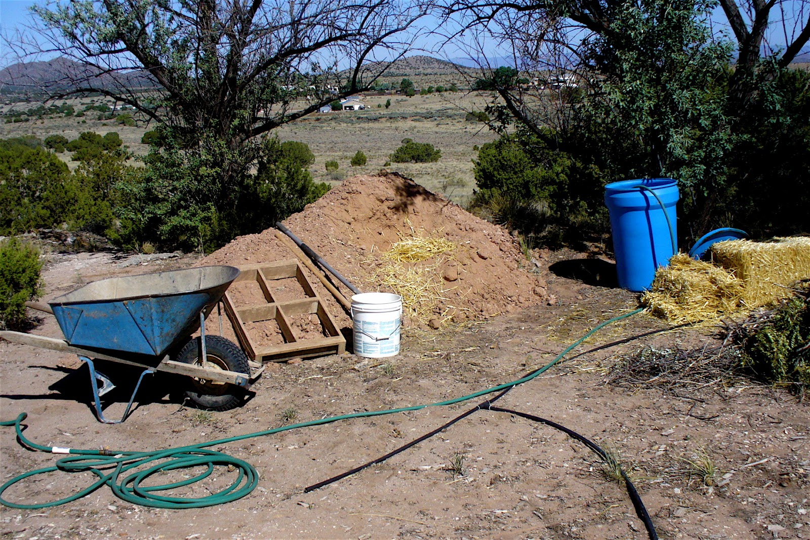 Adobe Brick Making