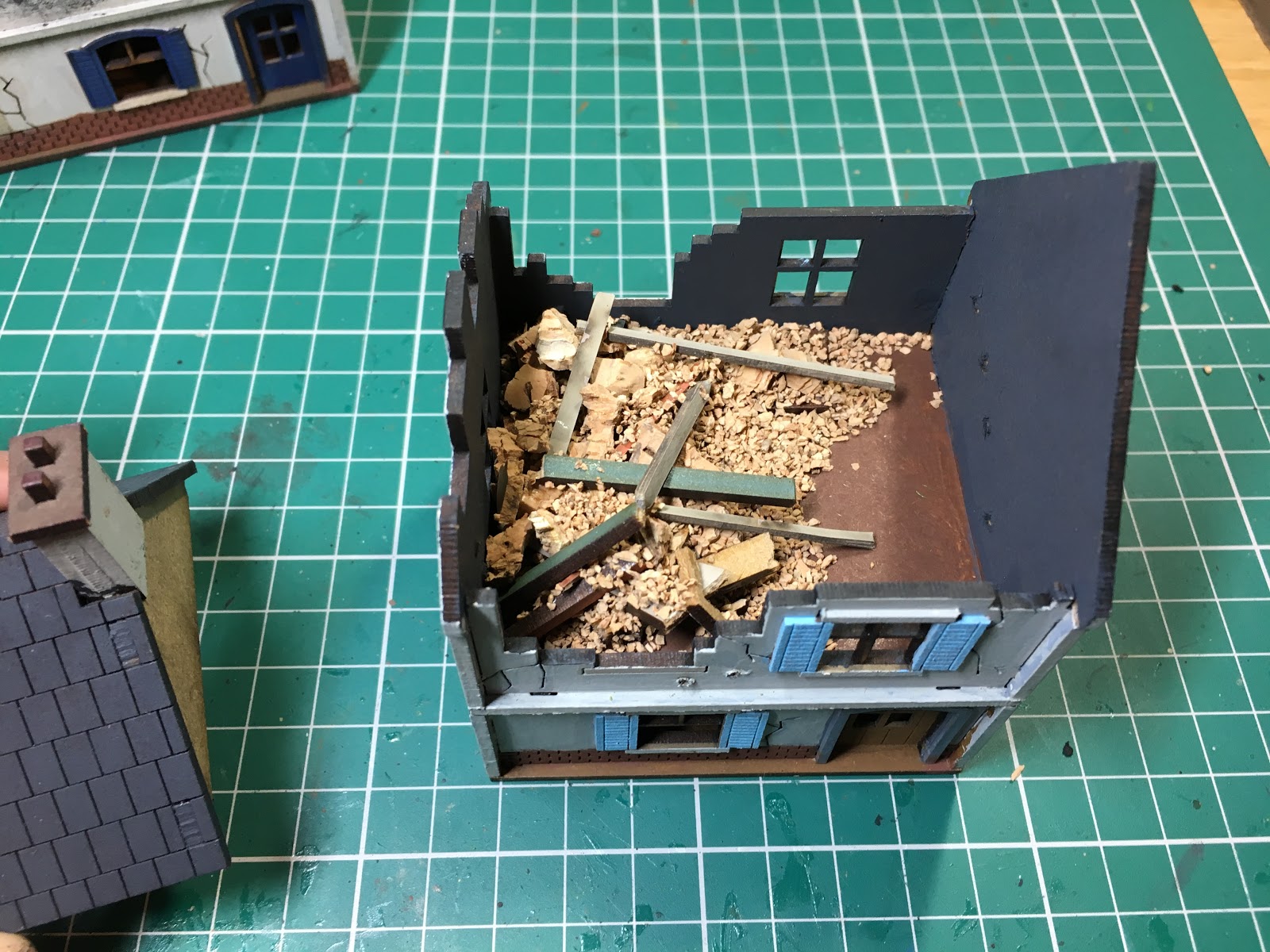 Mad Tin Hatter!: Finished!: 15mm Mdf buildings