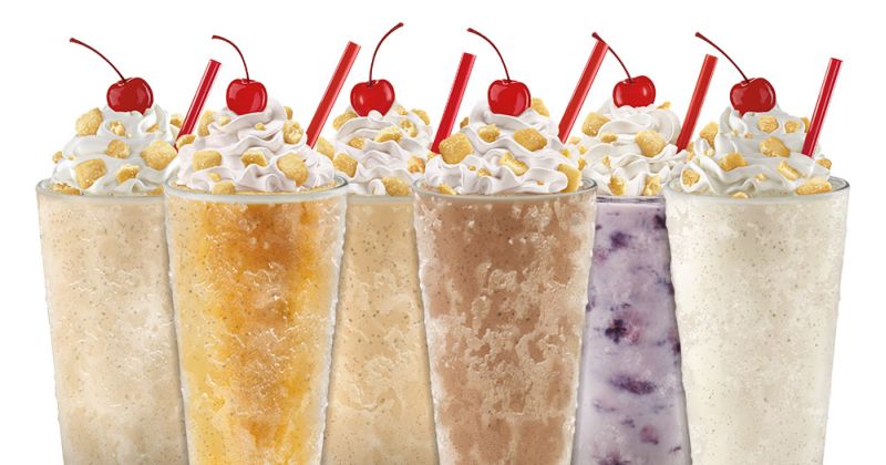 Sonic Launches New Creamery Shakes