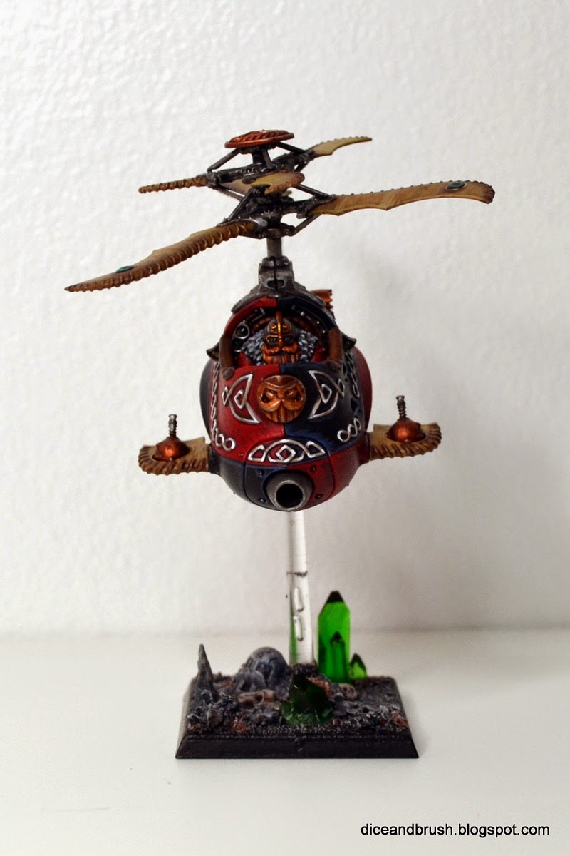 Miniature Monday: New Dwarf Gyrocopter finished! - Wargaming Hub