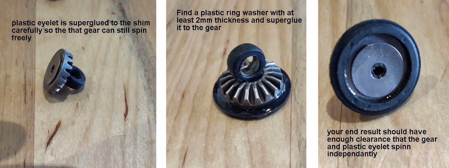 Tamiya F104 driver steering Mod | The RC Racer