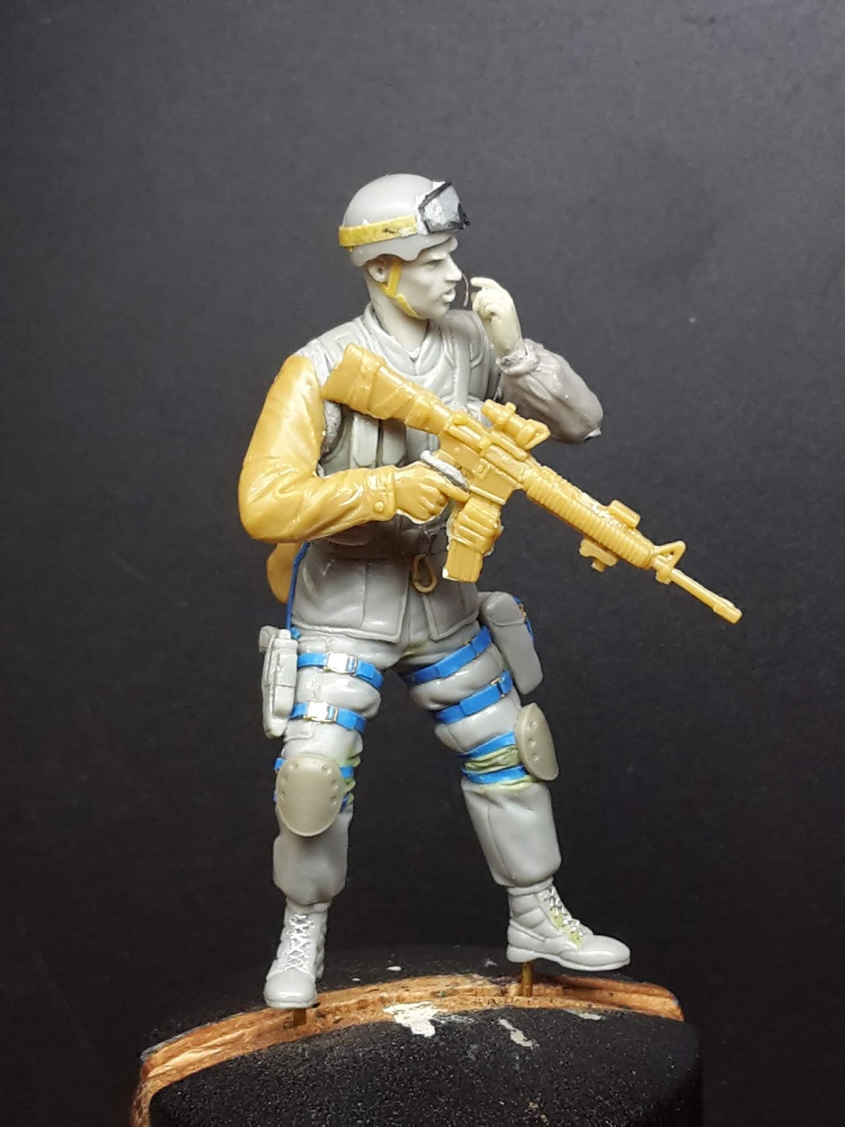 Andy's Grey Army: Delta Operator - Somalia. (detailing plastic figures)