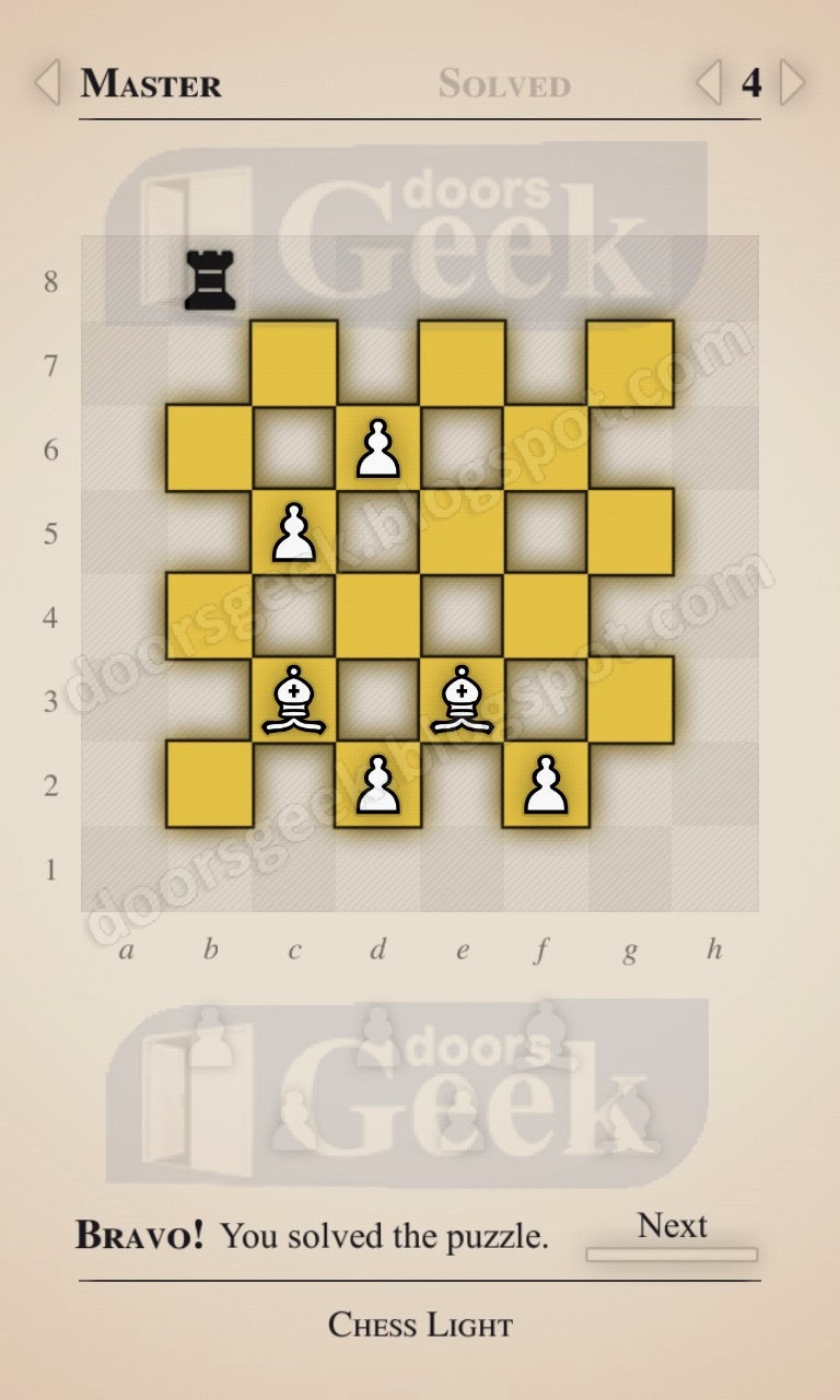 Chess Light [Master] Level 4 ~ Doors Geek