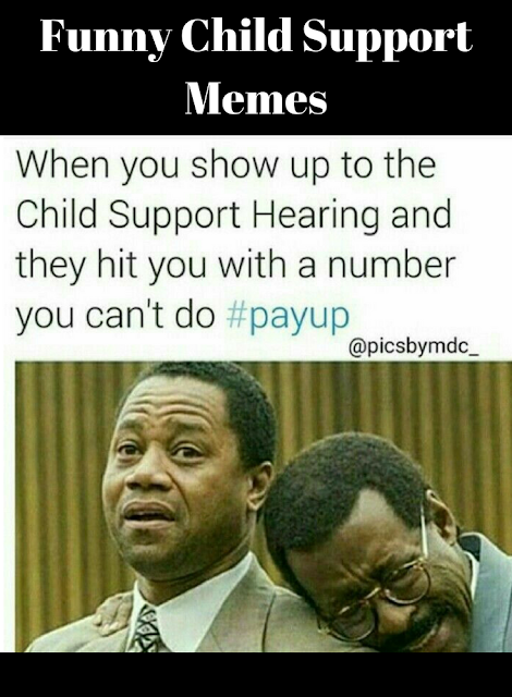 Funny Child Support Memes | My Crazy Email