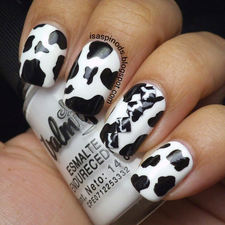 Little Fairy: #Reto31Dias2015 Día 13 - Estampado Animal - Vaca