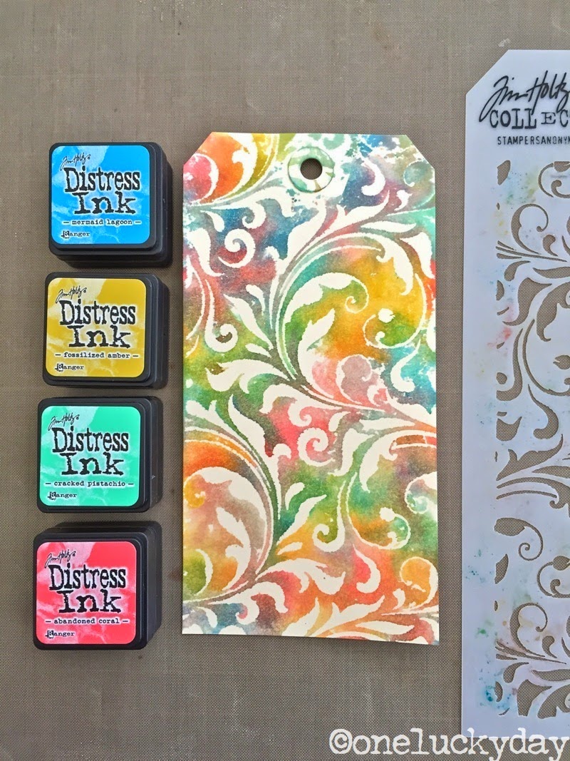 One Lucky Day: Distress Ink Minis - set #13