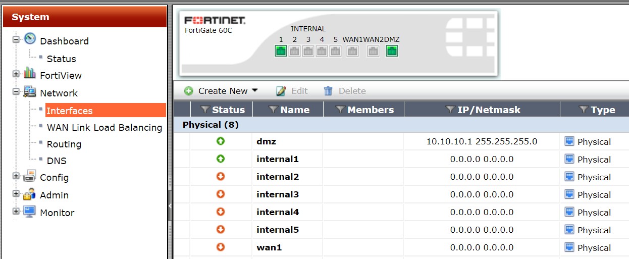 網路工程師雜記: Choosing your FortiGate's switch mode(選擇FortiGate的運作模式)