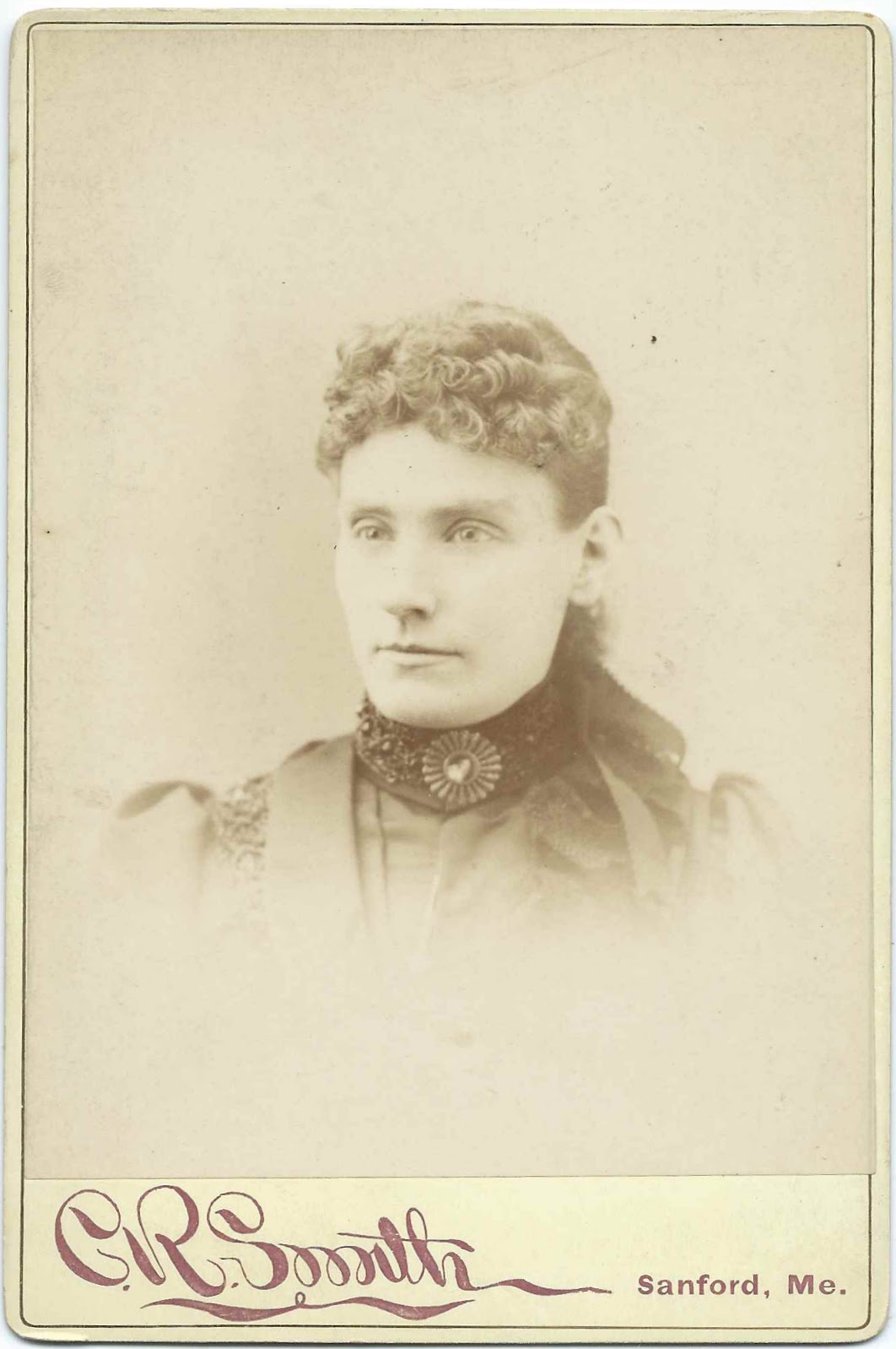 Heirlooms Reunited: Cabinet Photograph of Abbie Wilson; Sanford, Maine ...