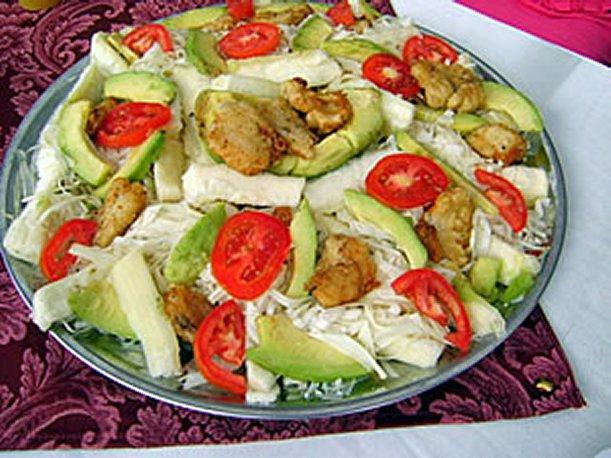 ENSALADA DE CHONTA ~ GASTRONOMÍA DEL PERU