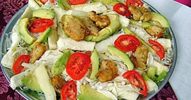 ENSALADA DE CHONTA ~ GASTRONOMÍA DEL PERU