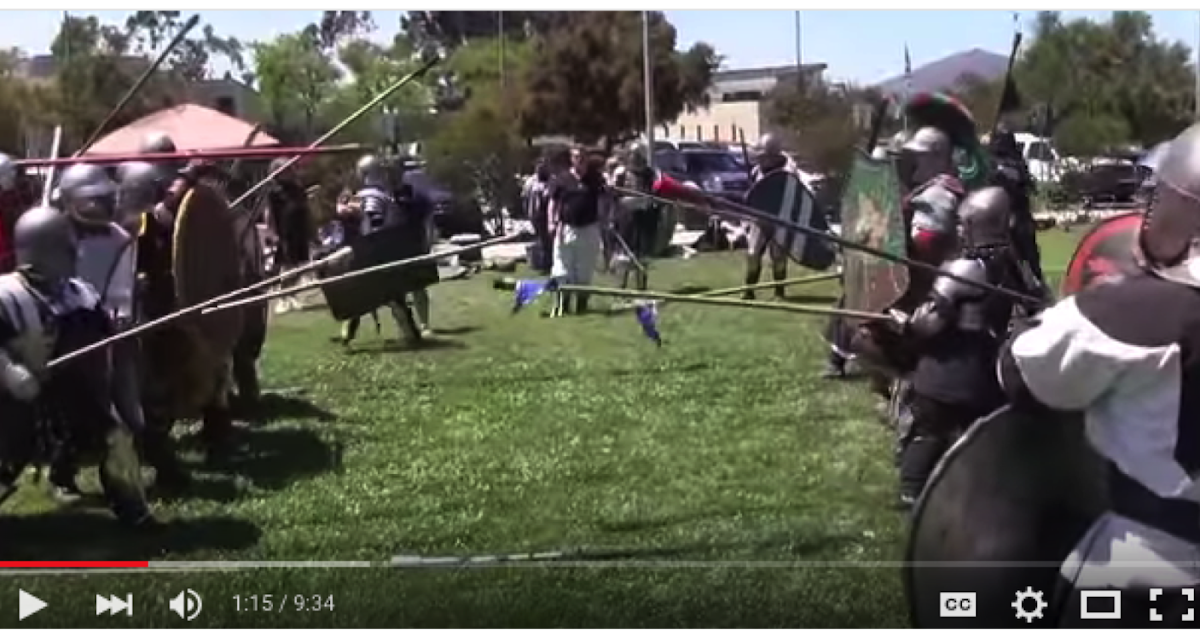 The Tactical Fighter: Heavy Fighting in the SCA: Bring Your Spears to ...