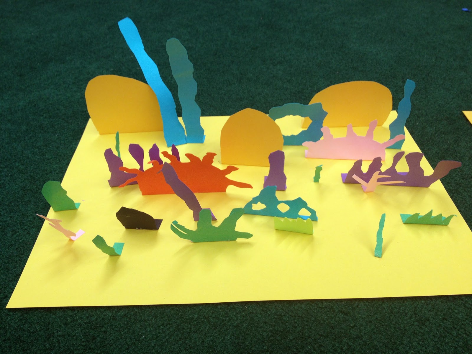 Voilà Art Room: Coral Reefs