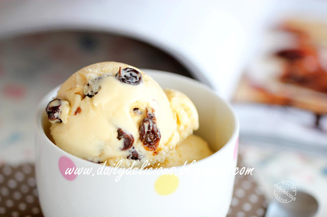 dailydelicious thai: Rum Raisin Ice cream: Prepare yourself to fall in ...
