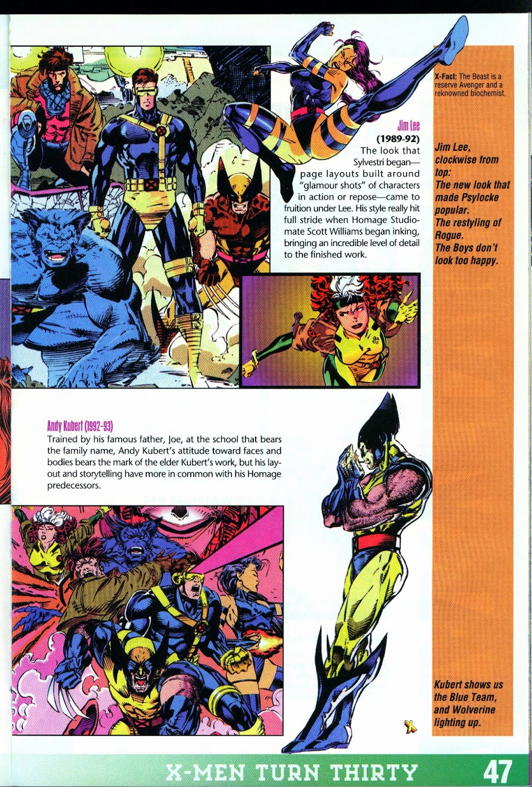 The Dork Review: 1993 Wizard Magazine's X-Men Turn Thirty Collector's ...