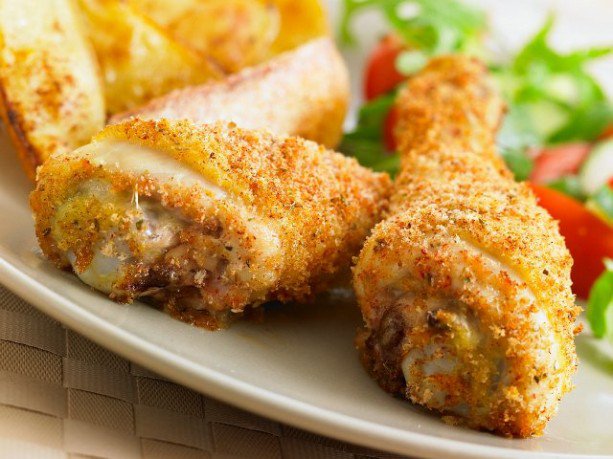 RecetariuMx: Pollo Empanizado Sin Aceite