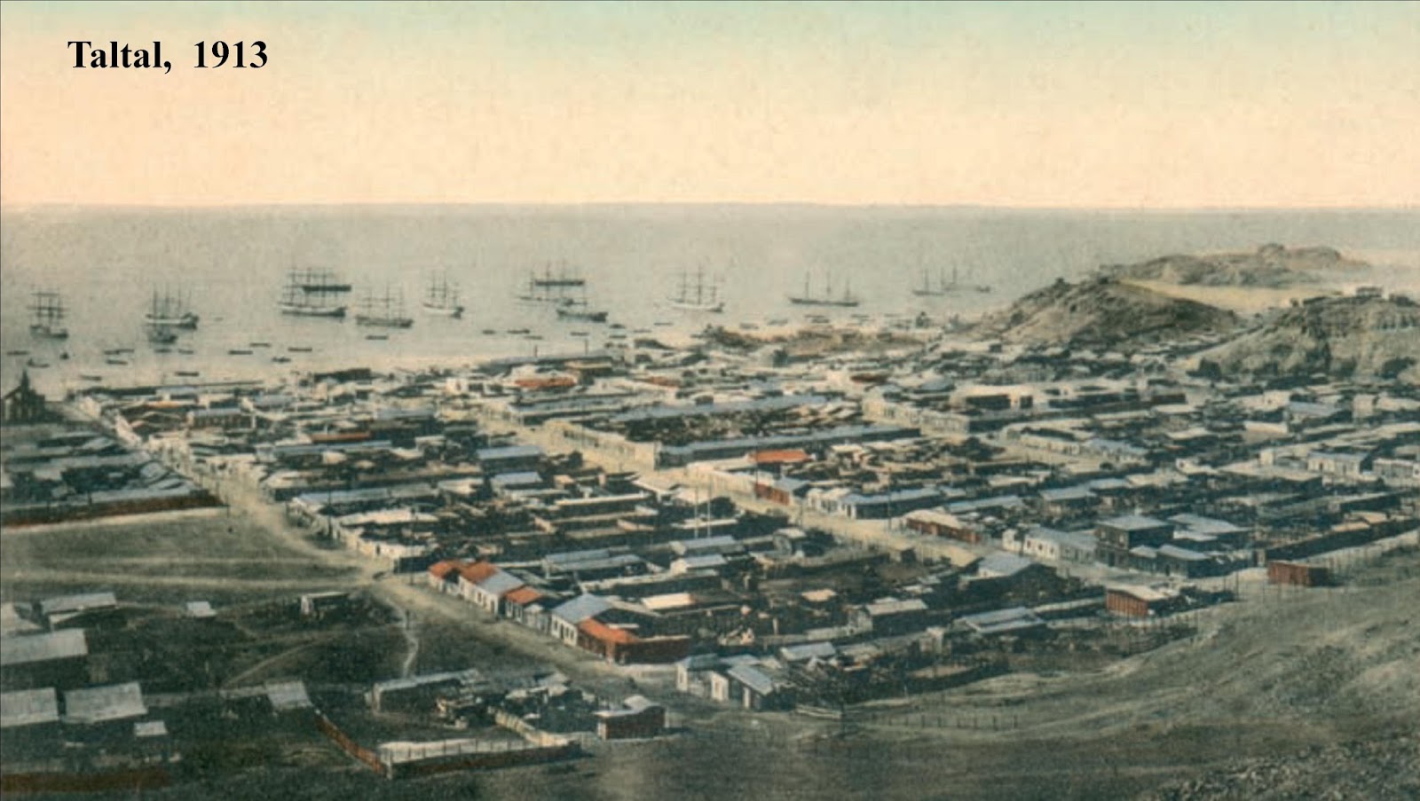 Imágenes de Chile del 1900: Taltal