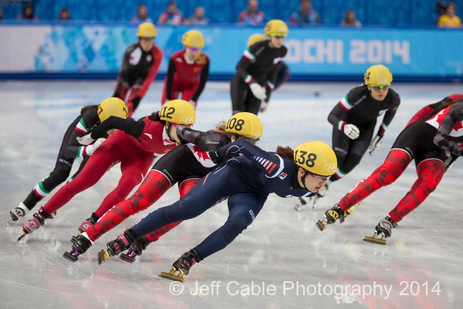 Jeff Cable's Blog: Short Track Skating - Shooting from the ice level ...