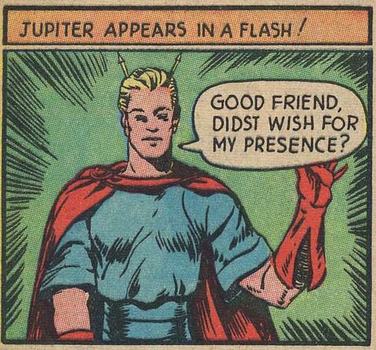 Mystery Men of the Golden Age: Jupiter, Master Magician