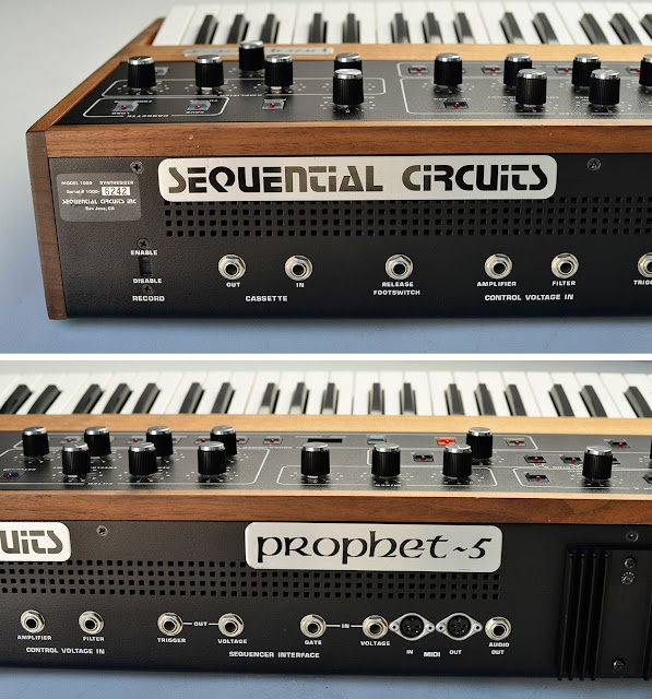 MATRIXSYNTH: Sequential Circuits PROPHET-5 Rev 3 w/MIDI SN 6242