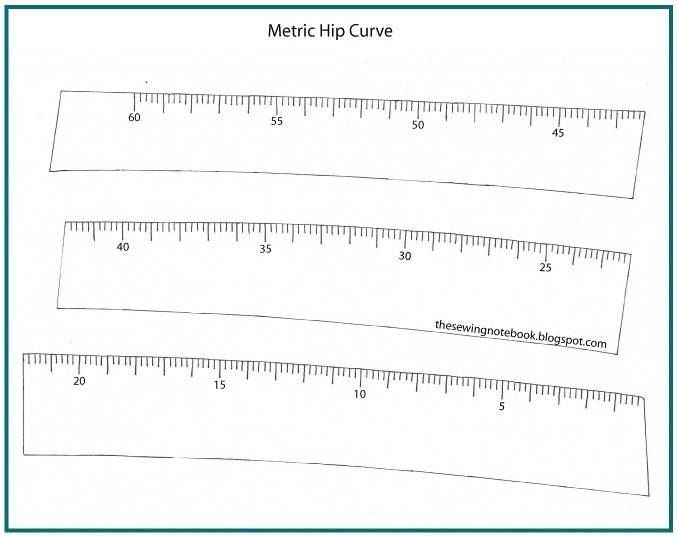 Printable French Curve
