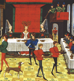 Seduced By History: Medieval Entertainers and Feasts