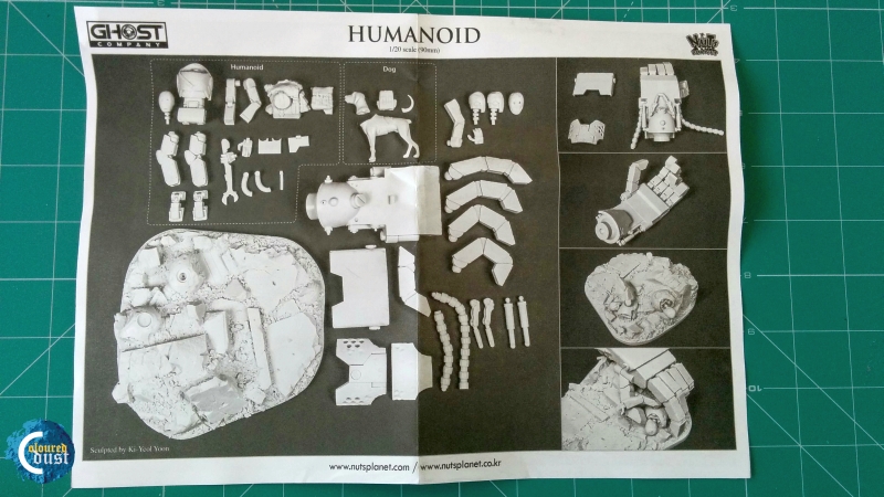 "HUMANOID" (part 1 - assembling) | Coloured Dust