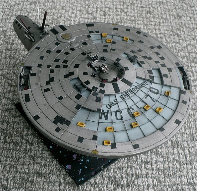 The Great Canadian Model Builders Web Page!: Enterprise Refit Under ...